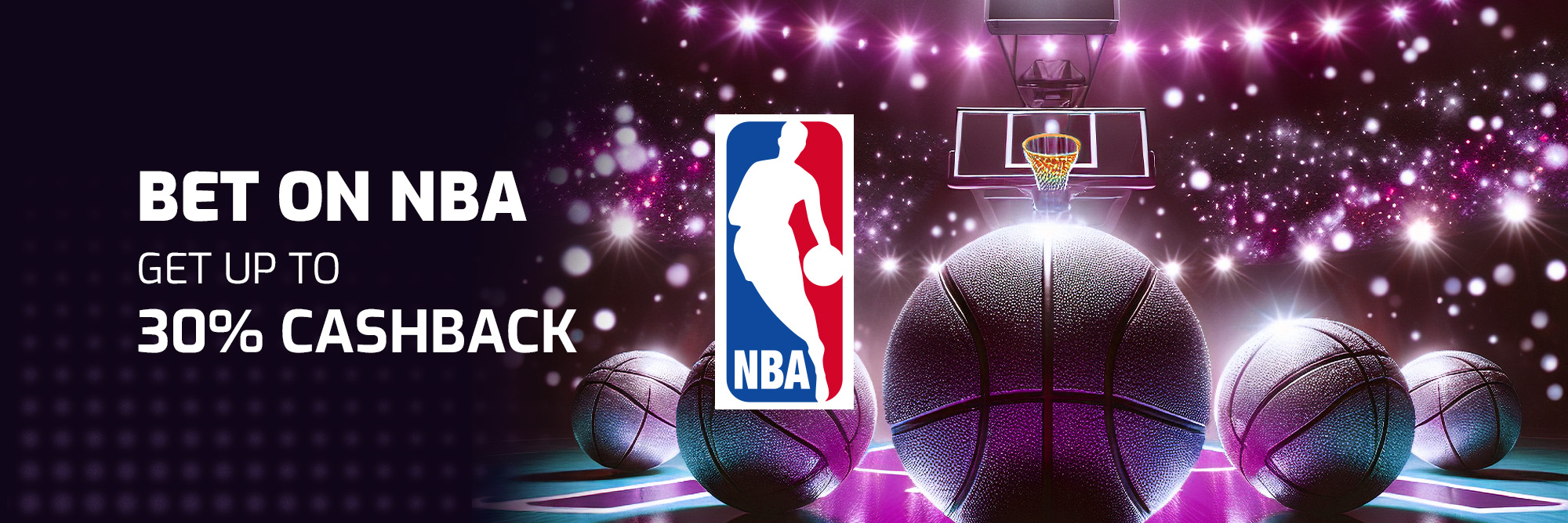 NBA Bets = 30% Cashback!