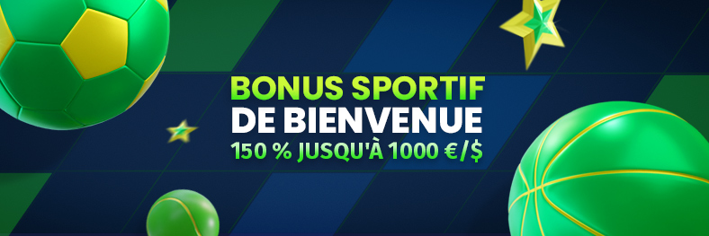 Bonus de bienvenue sur les sports